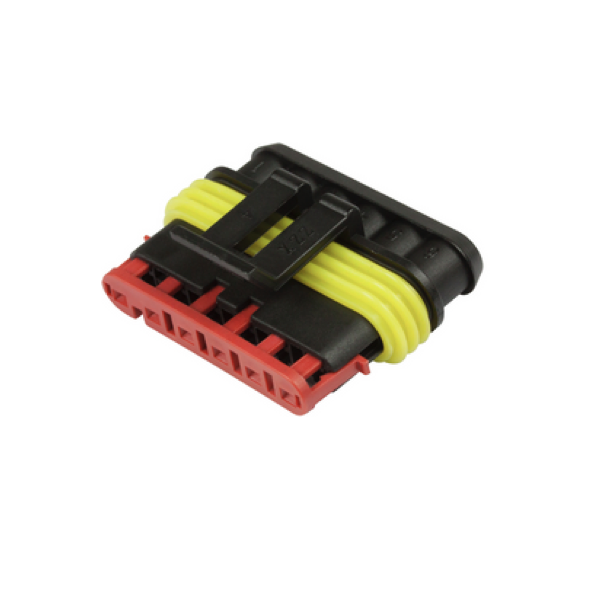 6 Way Female Superseal Waterproof Connector Housing - GTSE