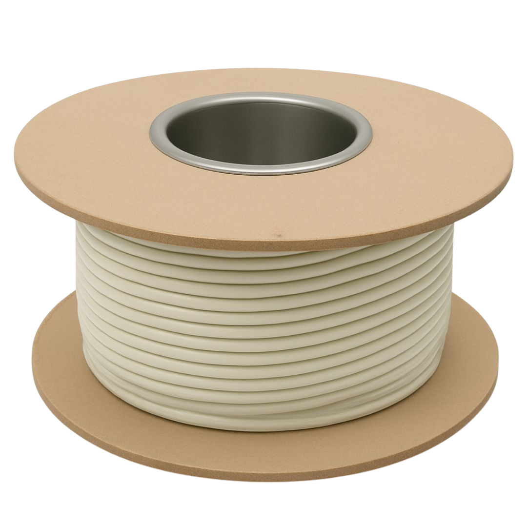Automotive Single Core Cable 9/030 x 50m - White - GTSE