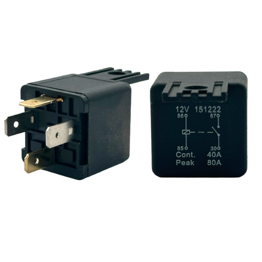 12V 40A 4-Pin Relay with Bracket - GTSE