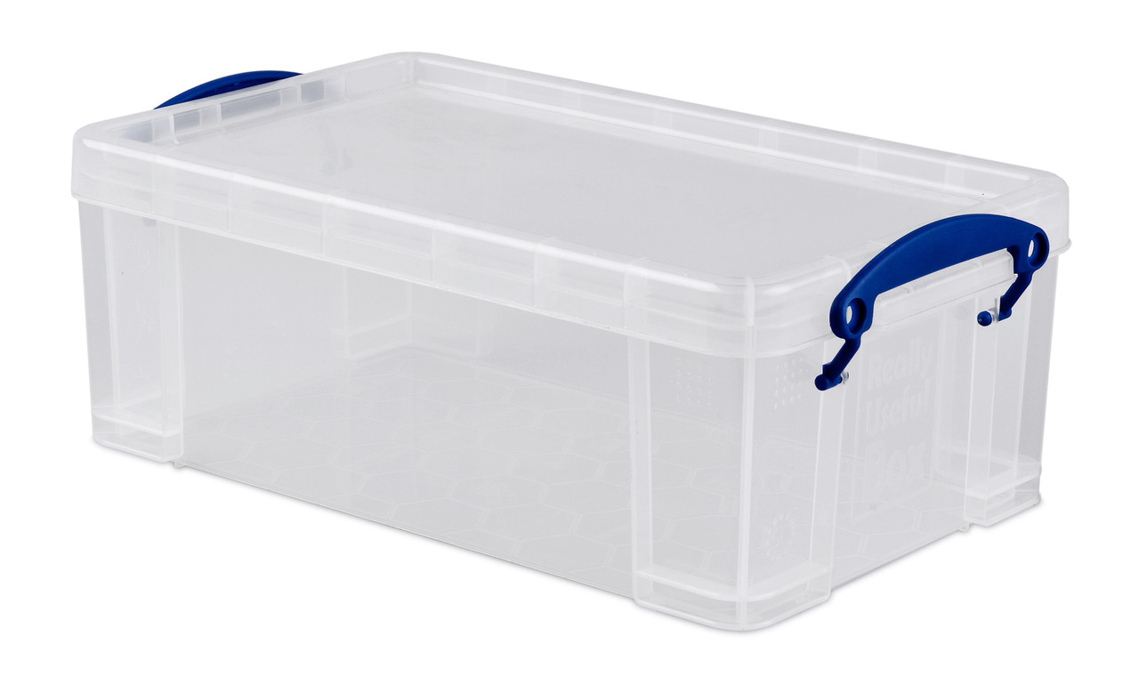 5L Clear Plastic Storage Box (340L x 200W x 125H mm) - GTSE
