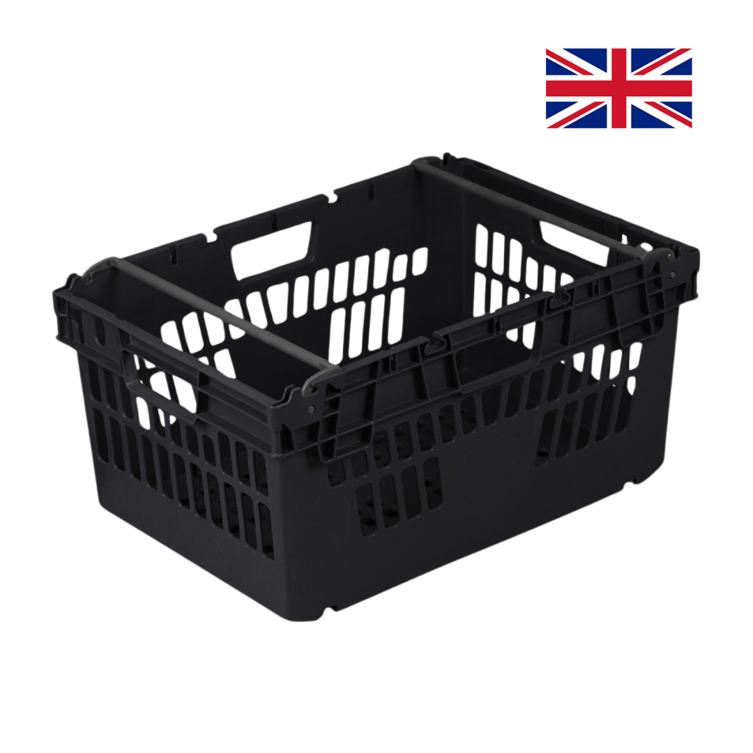 54L Stacking Nesting Crate (600L x 400W x 300H mm) - GTSE