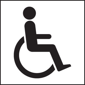 Disabled Symbol - Safety Sign - GTSE UK