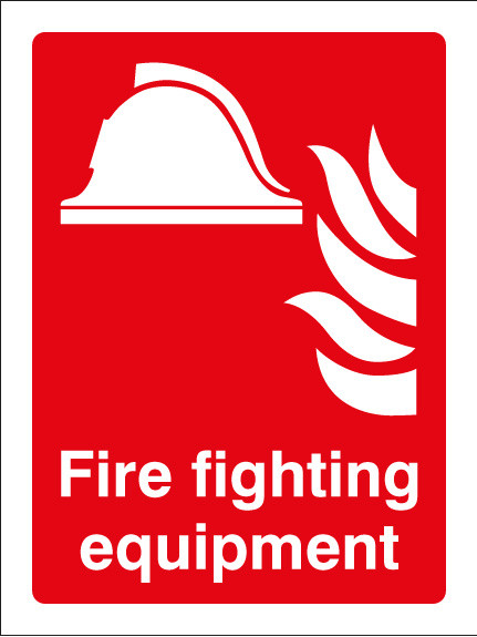 Fire Fighting Equipment - Safety Sign - GTSE UK