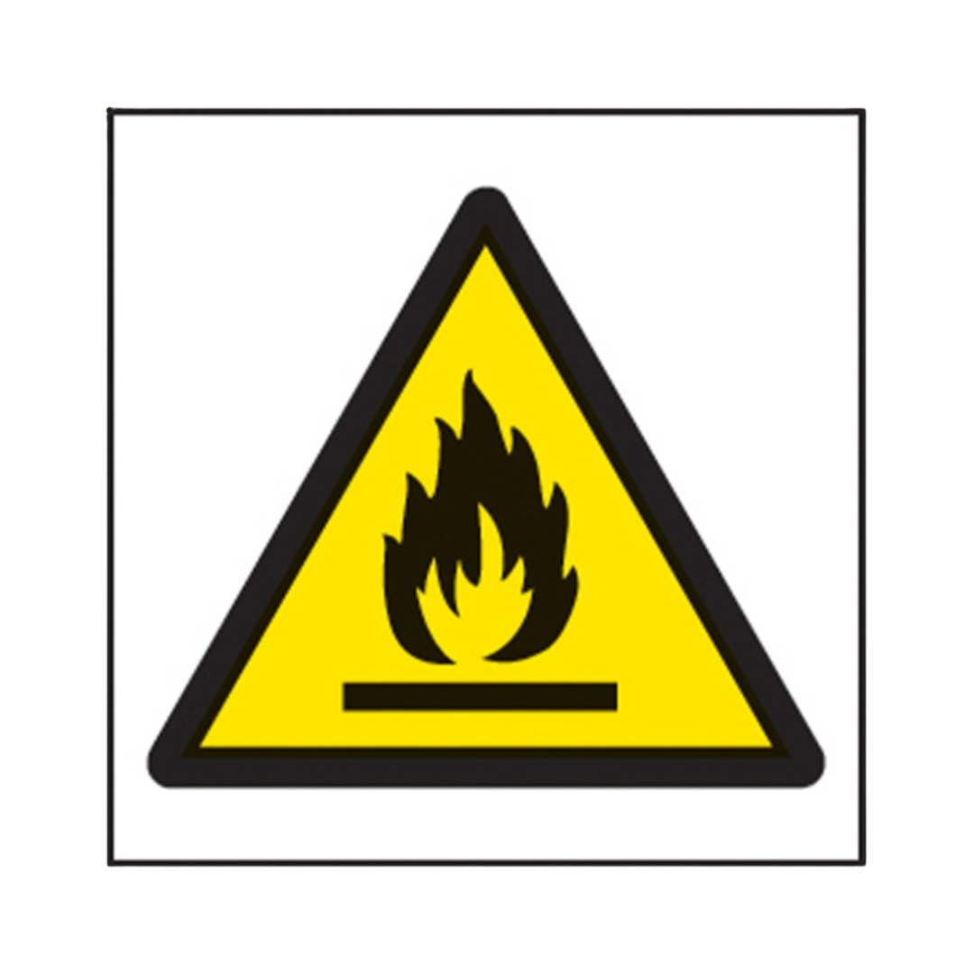Flammable Symbol - Safety Sign - GTSE UK