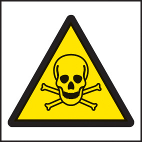 Poison Symbol - Safety Sign - GTSE UK