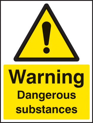 Dangerous Substances - Safety Sign - GTSE UK