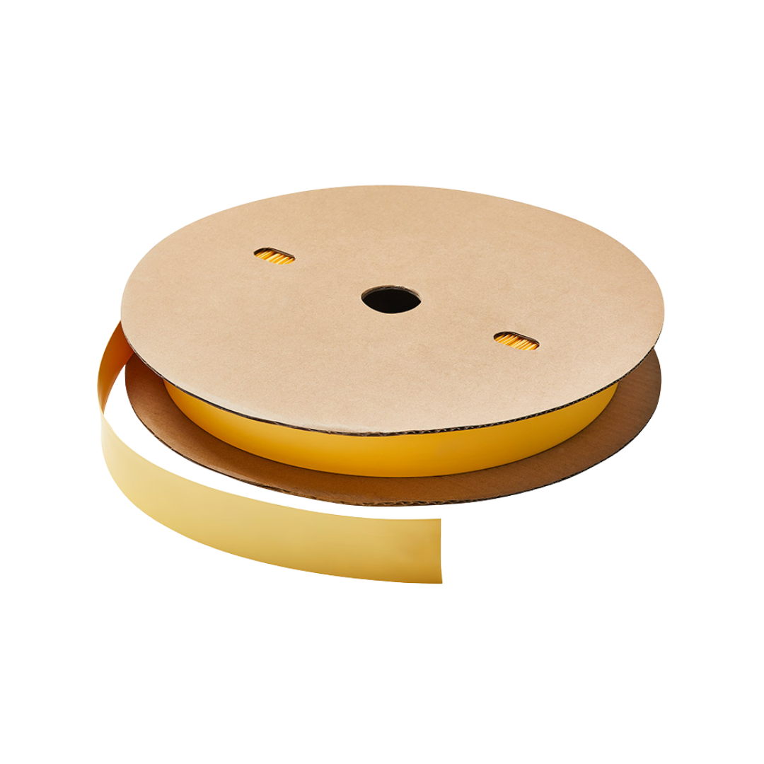 Yellow 3:1 Printable Heat Shrink Tubing - Jumbo Reel, Electrical ...