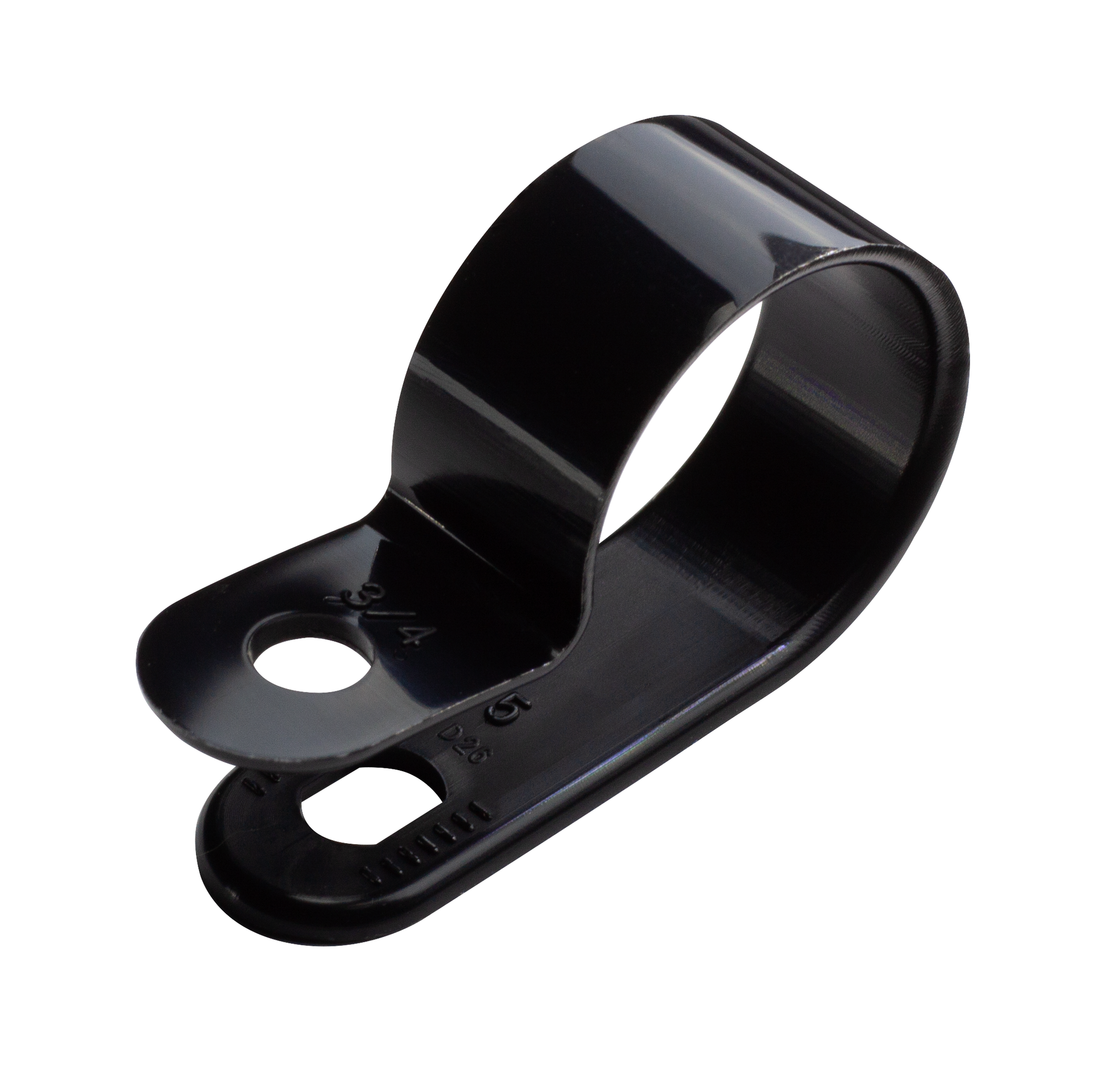 Black Nylon P Clips (Pack of 100) - GTSE UK