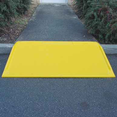TRAFFIC-LINE Ramp GRP - SWL 500kg - 1,250mmW - Yellow - GTSE UK