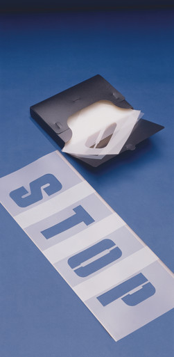 Plastic Stencils Set - Letters & Numbers - GTSE UK