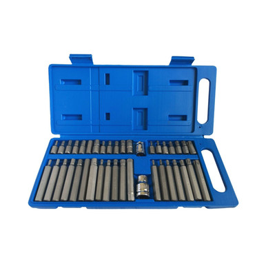 Mixed Hex, Spline & Torx Bit Set - 40 pieces - GTSE