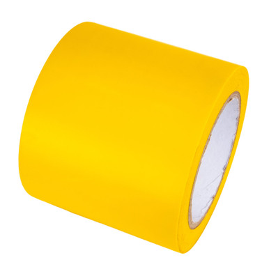 Yellow Floor Line Marking Tape, Floor Tape, 100mm x 33m - GTSE