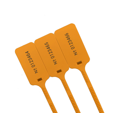 Orange Waste Tag 245mm (Pack of 1000) - GTSE
