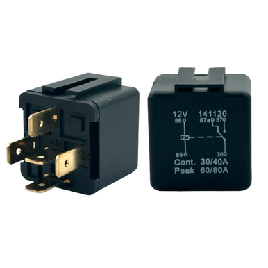 12V 30/40A 5-Pin Relay Changeover - GTSE