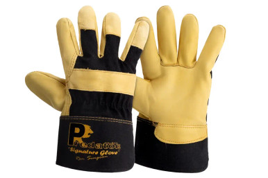 Gold Hide Leather Rigger Gloves (10 Pairs) - GTSE UK