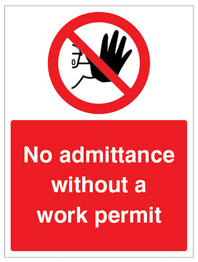 No Admittance Without A Work Permit - GTSE UK