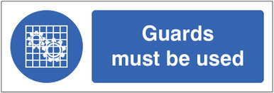Guards Must Be Used - Safety Sign - GTSE UK
