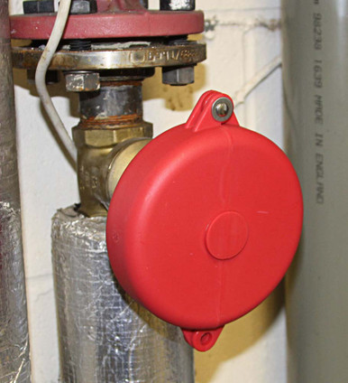 Gate Valve Cover Fits 2,5 To 7,6 Cm Diameter Handles - Safety Sign ...