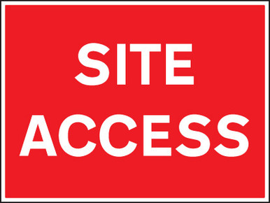 Site Access - Safety Sign - GTSE UK