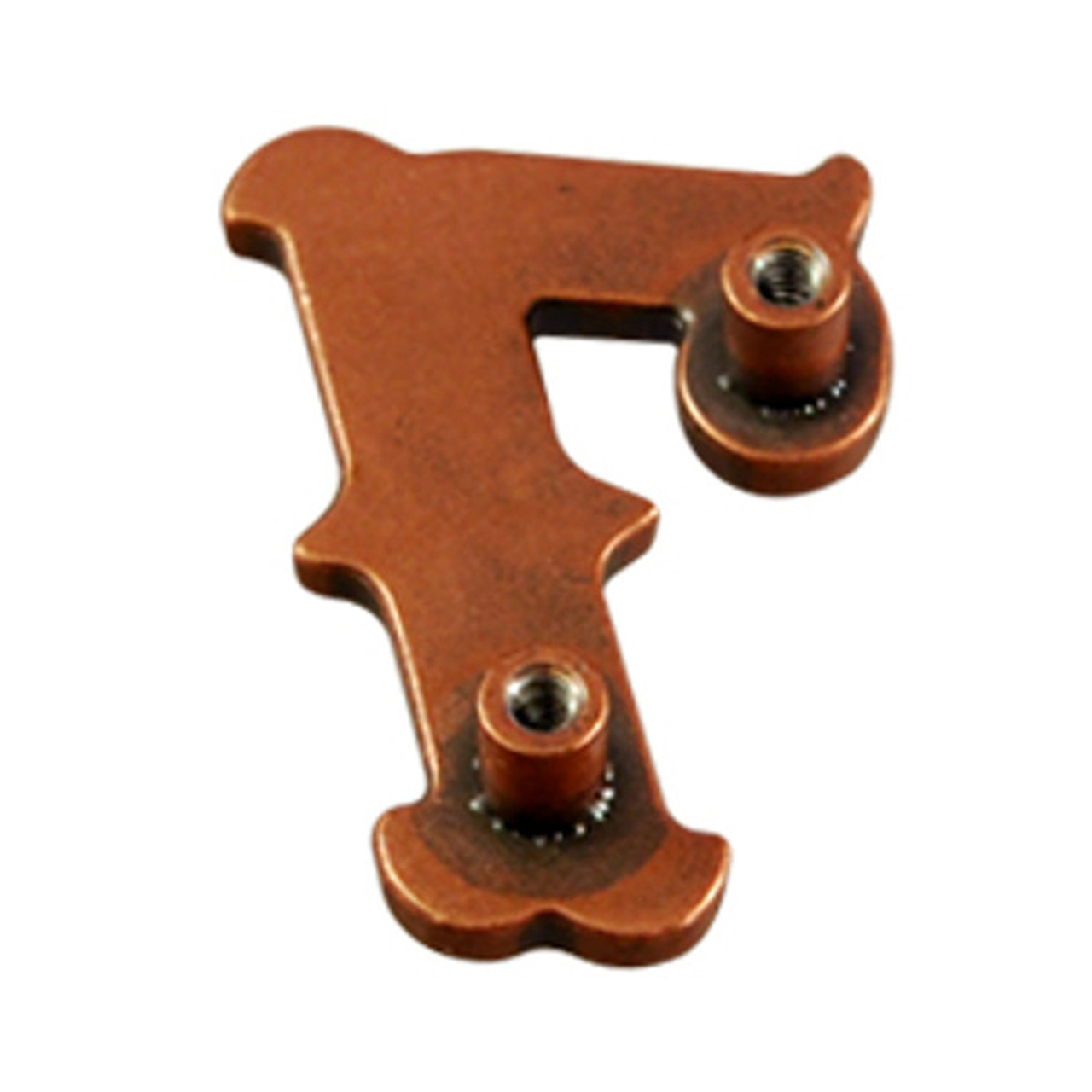 SC7707-7 COP 5/8"x7/8" Copper Number "7" Screw Back Concho - Conchos