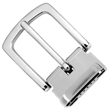005C NP Hand Polished Clamp Belt Buckle Fits 1-1/8"(30mm) Wide Belt ...