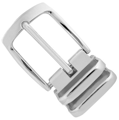 4008D NP Hand Polished Clamp Belt Buckle Fits 1-1/8"(30mm) Wide Belt ...