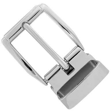 4010B NP Hand Polished Clamp Belt Buckle Fits 1-1/8"(30mm) Wide Belt ...