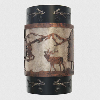 Rustic and Cabin Style Wall Lights
