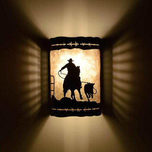 WL322 Bennett Western Cabin Wall Lights