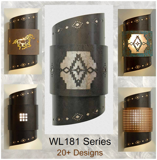 Authentic Southwestern, Rustic and Western Style Light Fixtures ...