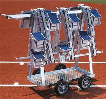 Stackhouse Heavy Duty Starting Block Cart - Oaks Batter Up Texas