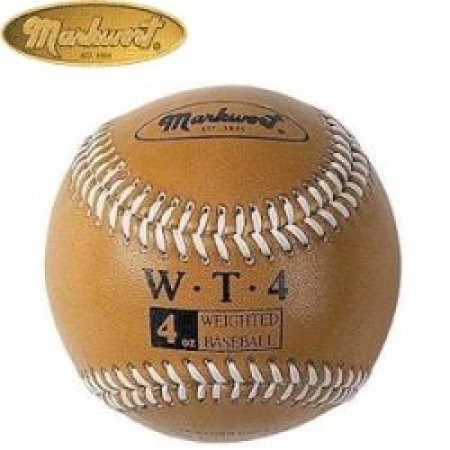 Markwort 4oz Weighted Baseball - Oaks Batter Up Texas