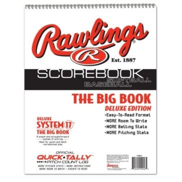 Rawlings Deluxe Scorebook - Oaks Batter Up Texas