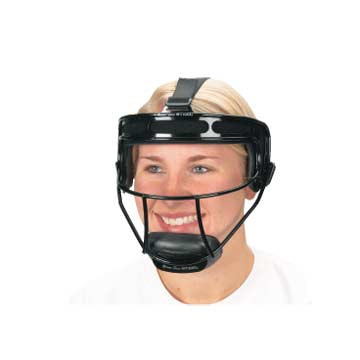 Game Face Steel Sports Safety Mask w/Ponytail Harness - Oaks Batter Up ...