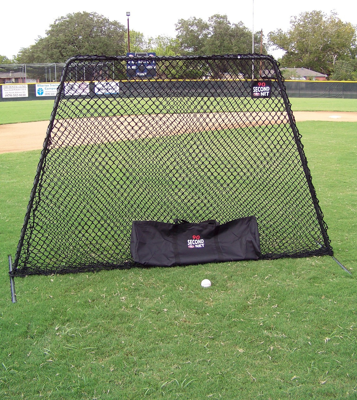 Muhl Tech 90 Second Portable Soft Toss Net - Oaks Batter Up Texas