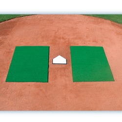 DiamondTurf Synthetic Turf Batter's Mat (Softball Size) - Oaks Batter ...