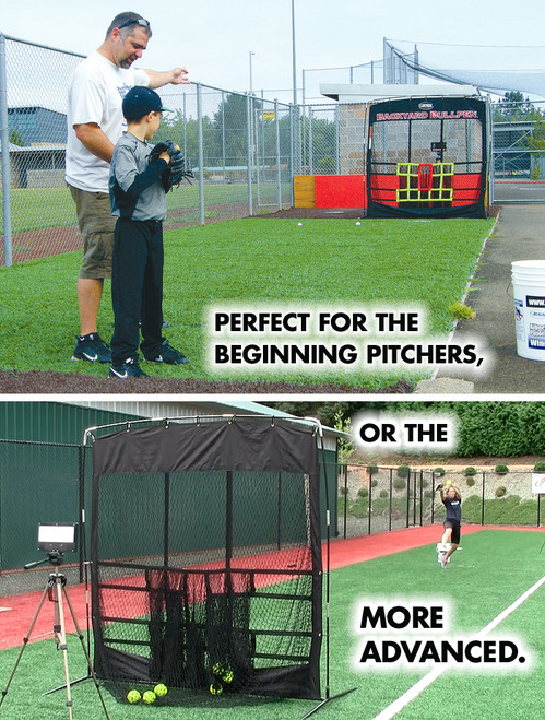 Backyard Bullpen® Package for Baseball or Softball - Oaks Batter Up Texas