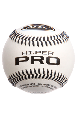 ATEC HI.PER PRO - LEATHER FLAT SEAM BASEBALL - Oaks Batter Up Texas