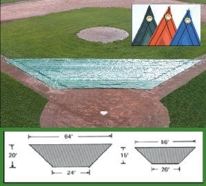 Small Super Duty Infield Protector - Oaks Batter Up Texas
