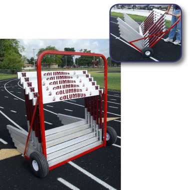 2-Wheel Hurdle Cart - Oaks Batter Up Texas