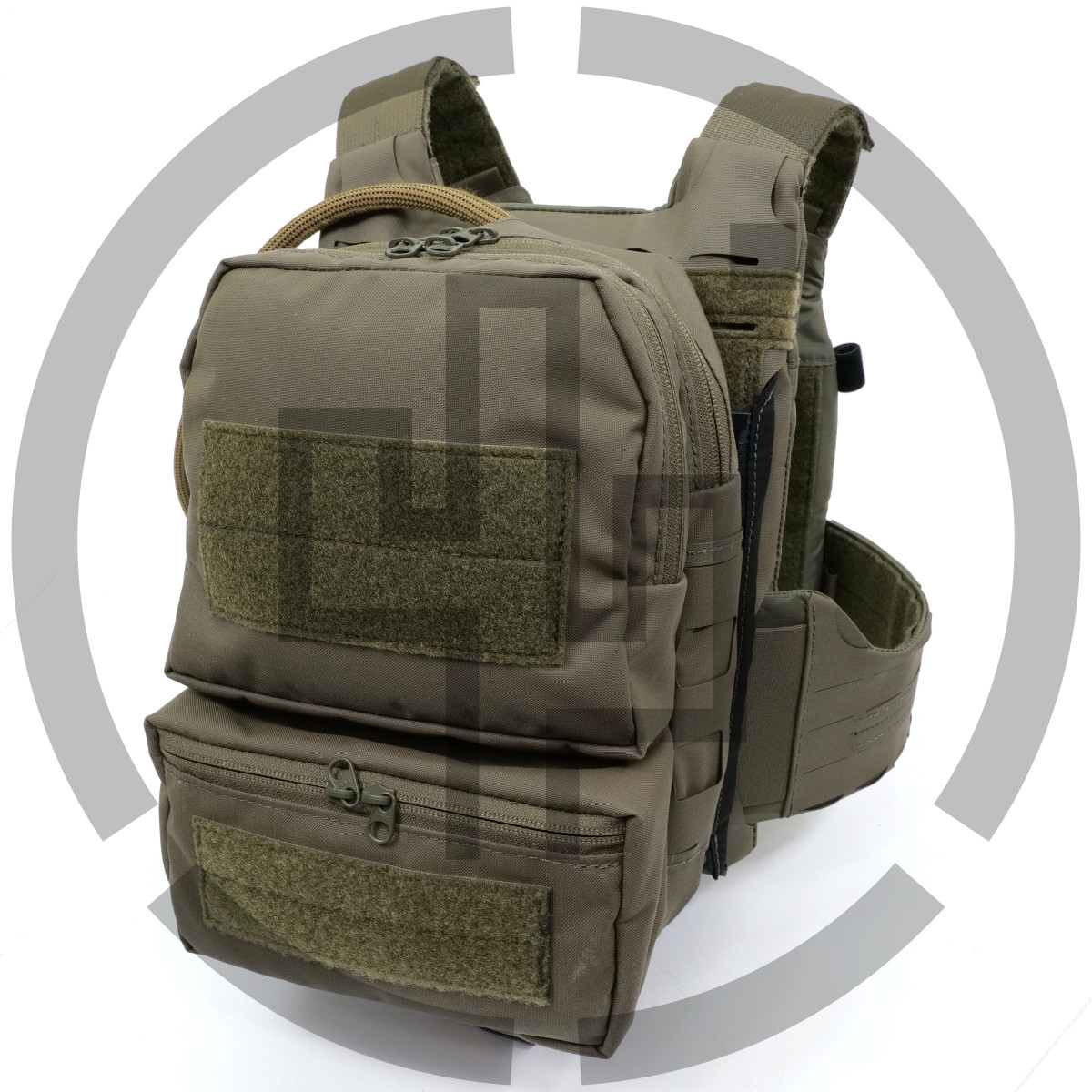 Hydration + Load Capacity Zip-On Back Panel 74 for WTF Plate Carrier 24 ...
