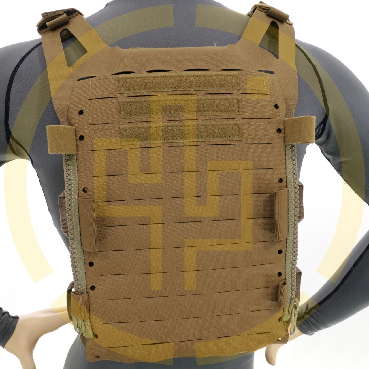 WTF MOLLE Zip-On Panel SPC Crye Precision Back Panel 64 Whiskey Two Four