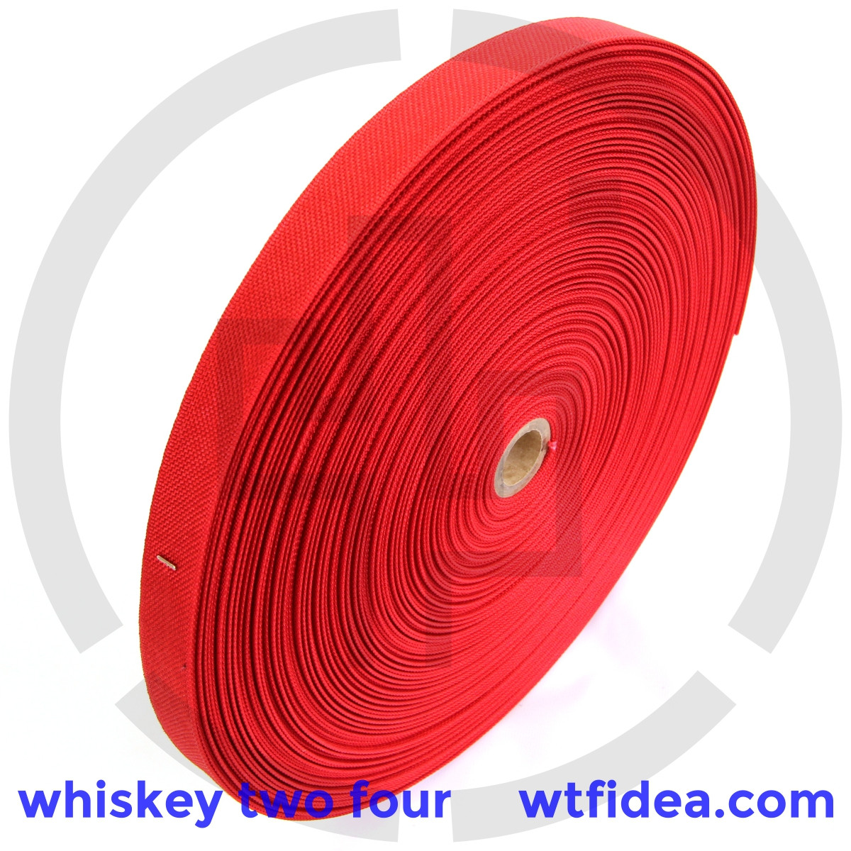 1 inch (25mm) A-A-55301 milspec nylon webbing RED Berry Compliant BY ...