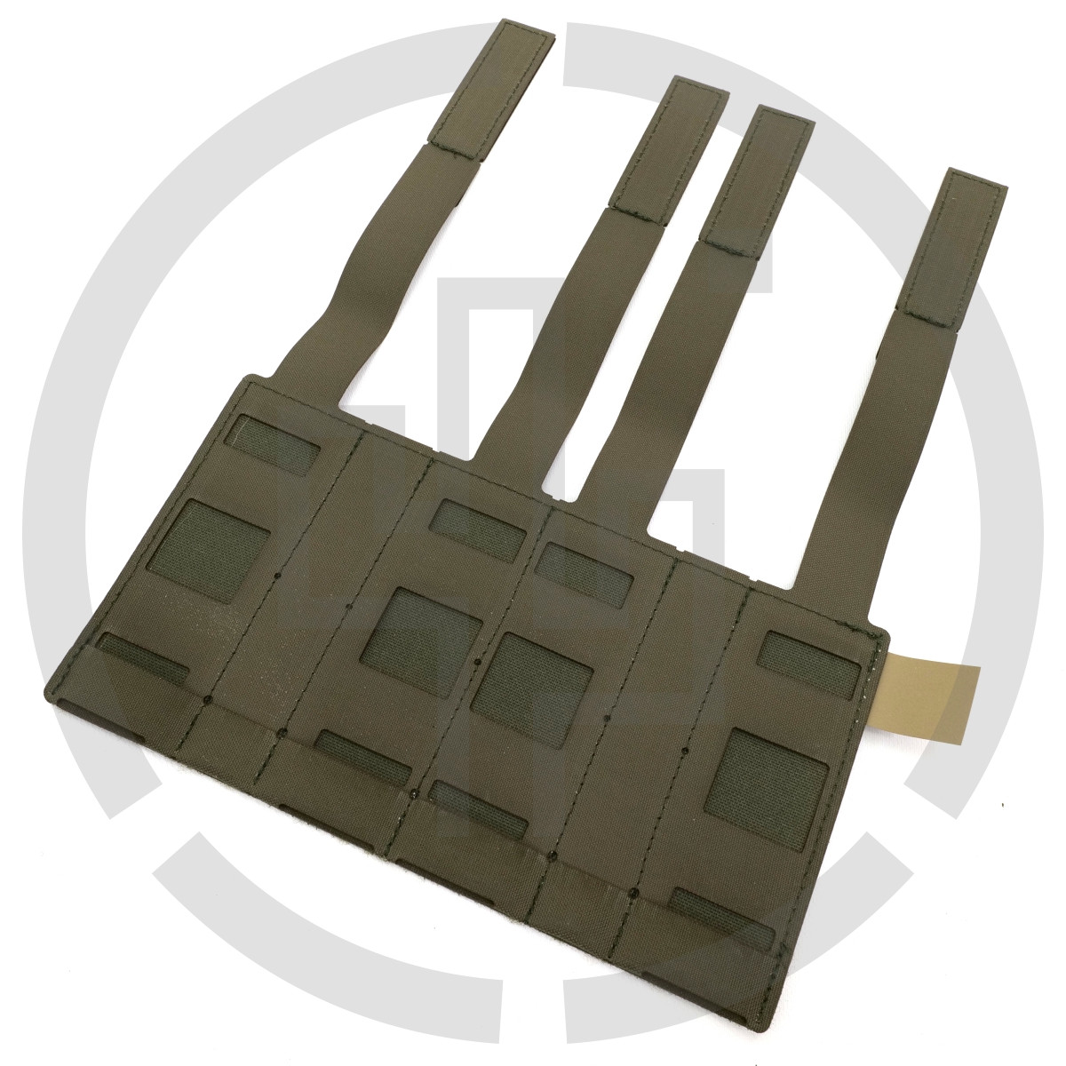 Enhanced Placard Adapter PALS MOLLE vest Velcro loop field Whiskey two Four