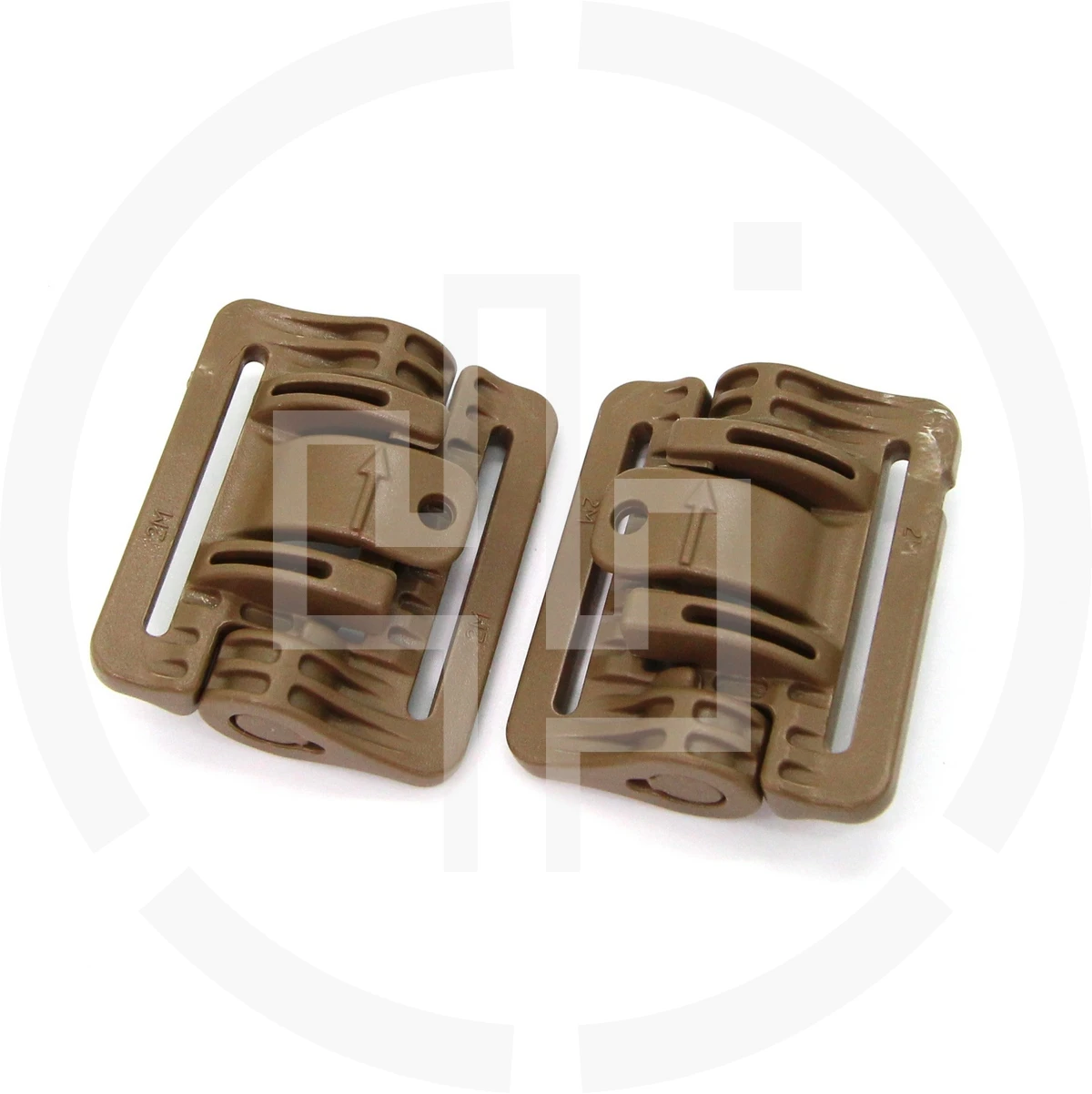 2M ROC Rapid Open Connector Narrow Coyote Brown Whiskey Two Four