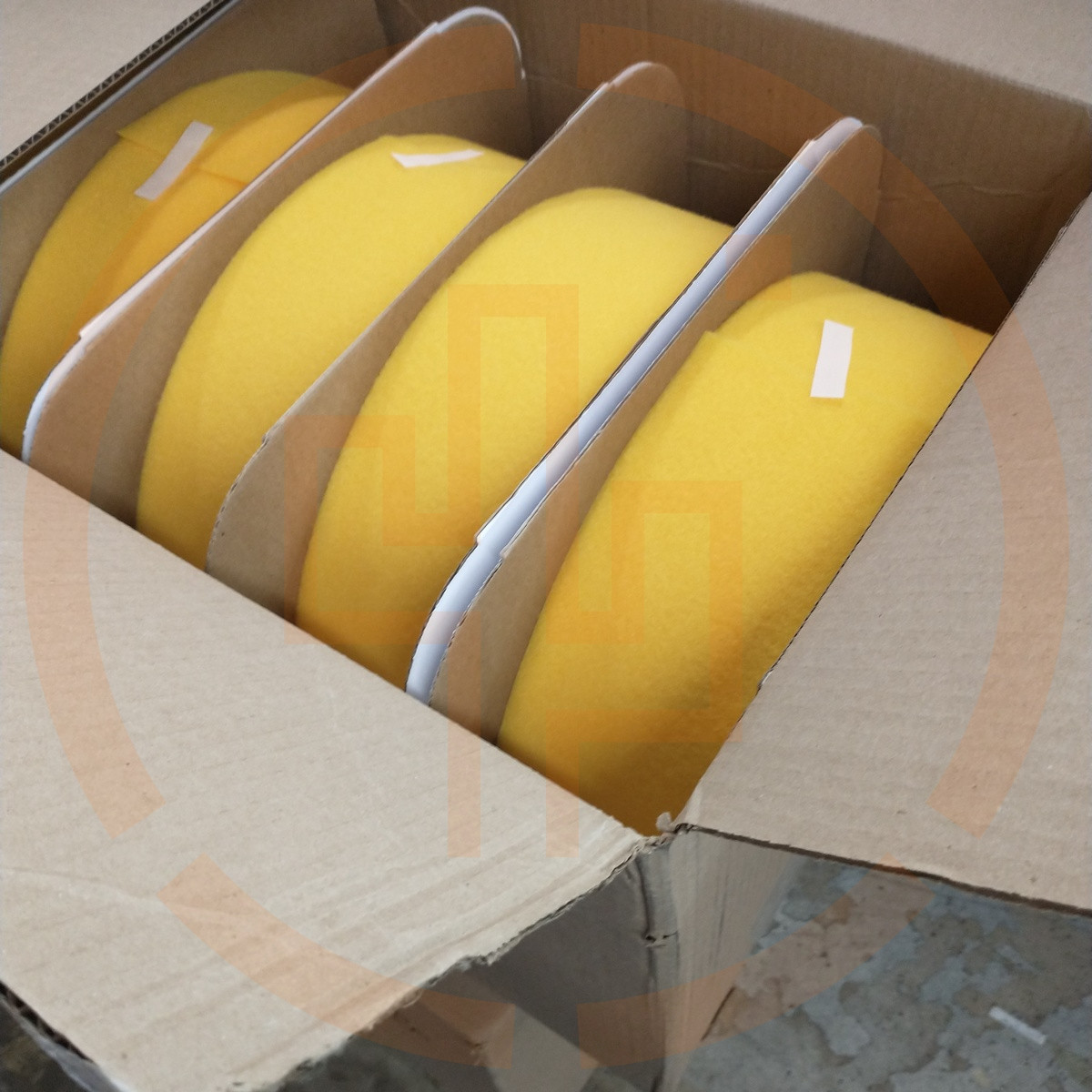 LOOP 4" Wide, Air Force Yellow, Velcro brand, Berry compliant, Velcro ...
