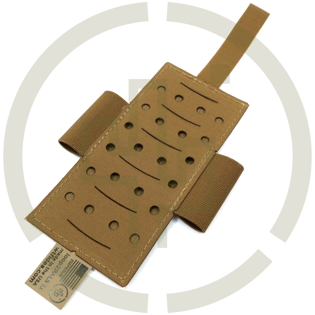 loop2PALS enhanced hook backed PALS (MOLLE) panel for loop lined bags ...