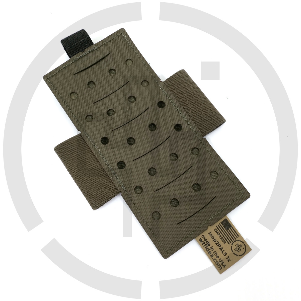 loop2PALS enhanced hook backed PALS (MOLLE) panel for loop lined bags ...