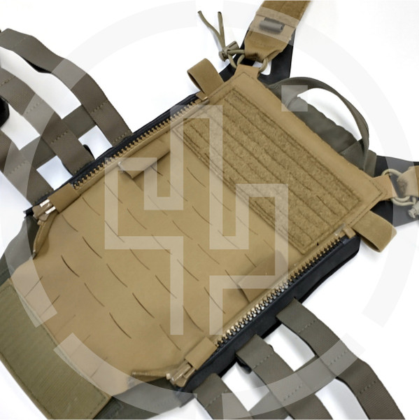 WTF MOLLE Zip-On Panel JPC 2.0 Crye Precision Back Panel 64 Whiskey Two ...