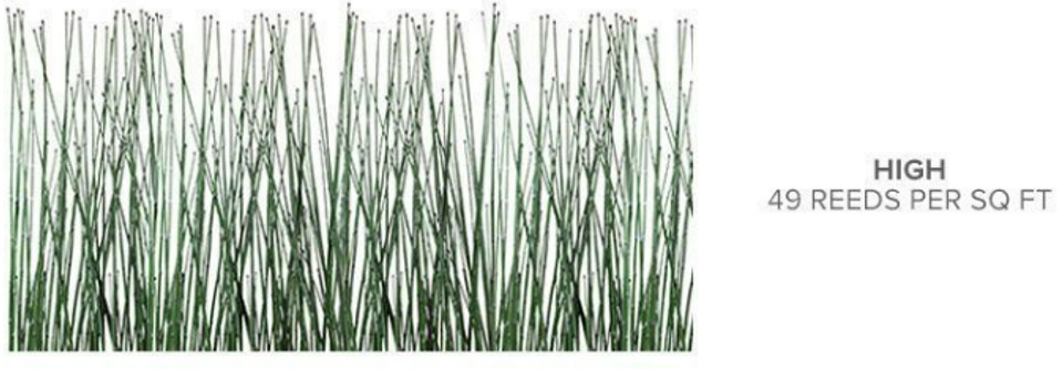 Exterior Rated UV Fade Resistant Horsetail Reeds by the Square Foot ...